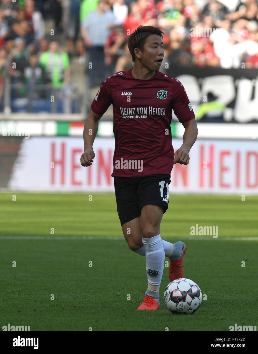 06 October 2018, Lower Saxony, Hanover: Soccer: Bundesliga, Matchday 7 ...