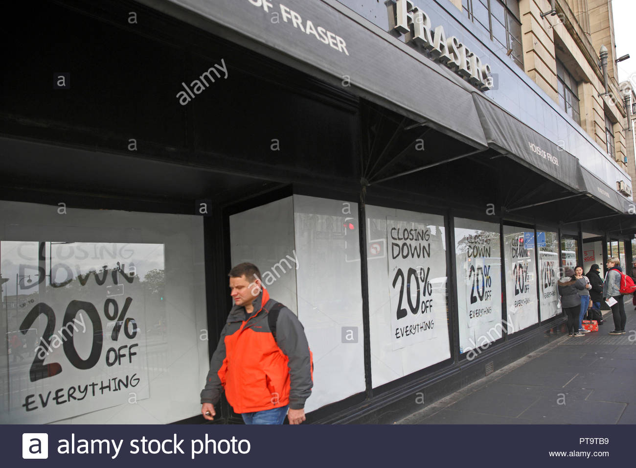 Department store closing hi-res stock photography and images - Alamy