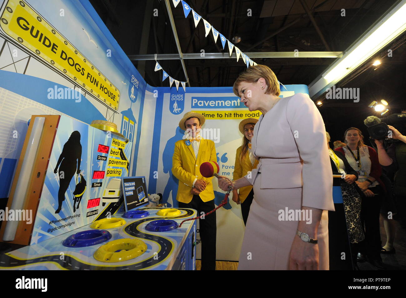 Glasgow, UK. 8th Oct 2018. Nicola Sturgeon MSP - First Minister and ...