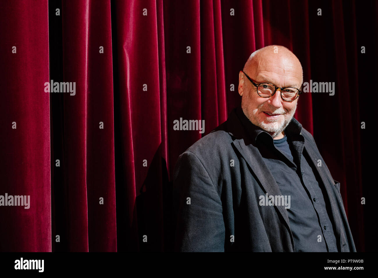 Weimar, Thuringia. 07th Sep, 2018. Actor Thomas Thieme stands on the ...