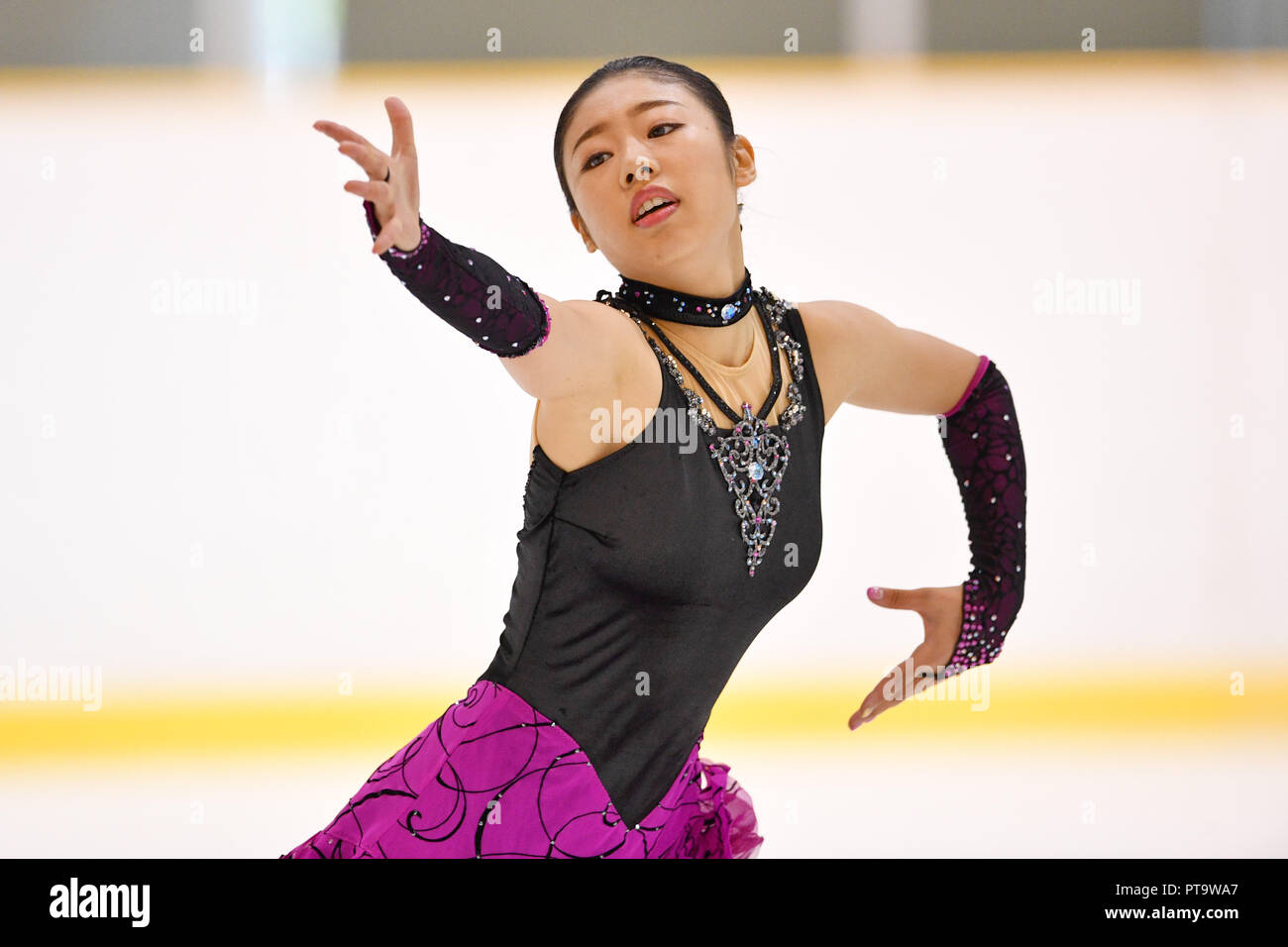 Hyogo, Japan. Credit: MATSUO. 7th Oct, 2018. Ayaka Hosoda Figure Skating : Kinki Figure Skating ...