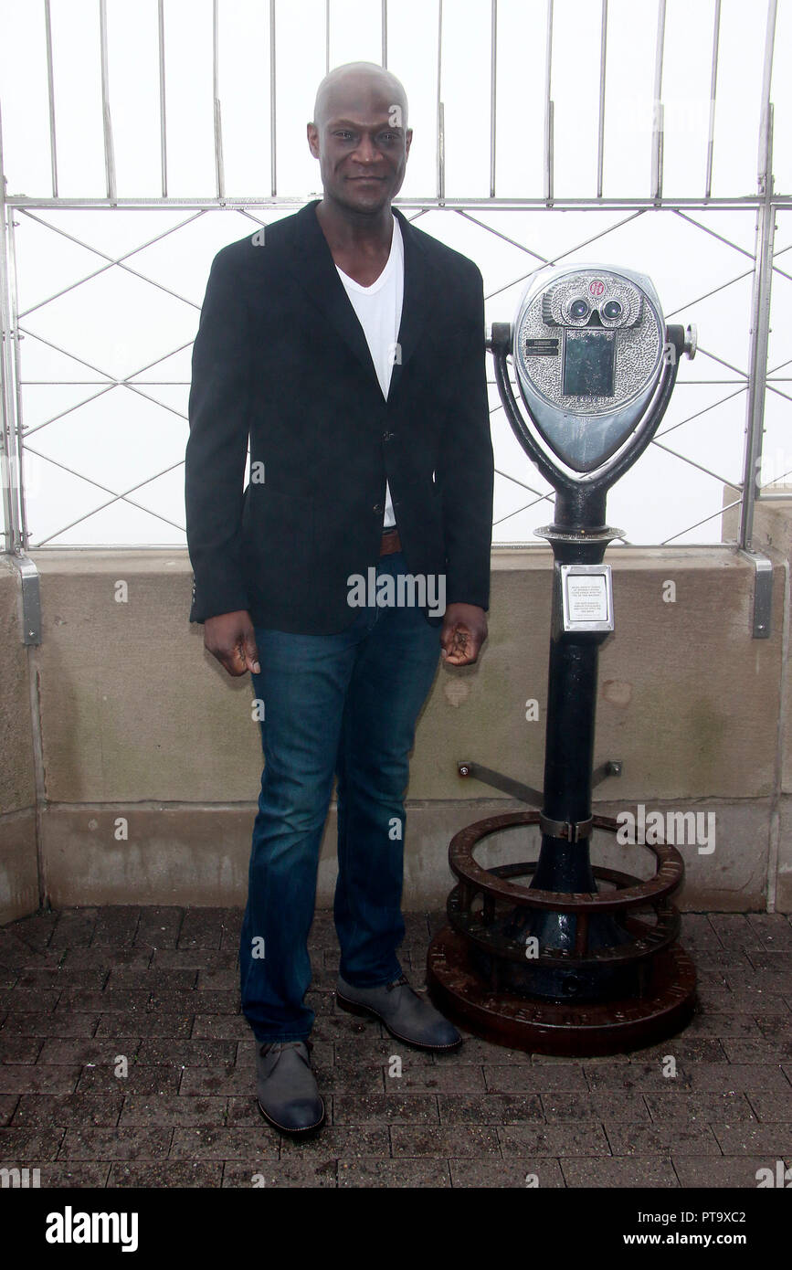 New York, NY, USA. 8th Oct, 2018. Peter Mensah pictured as the cast of ...