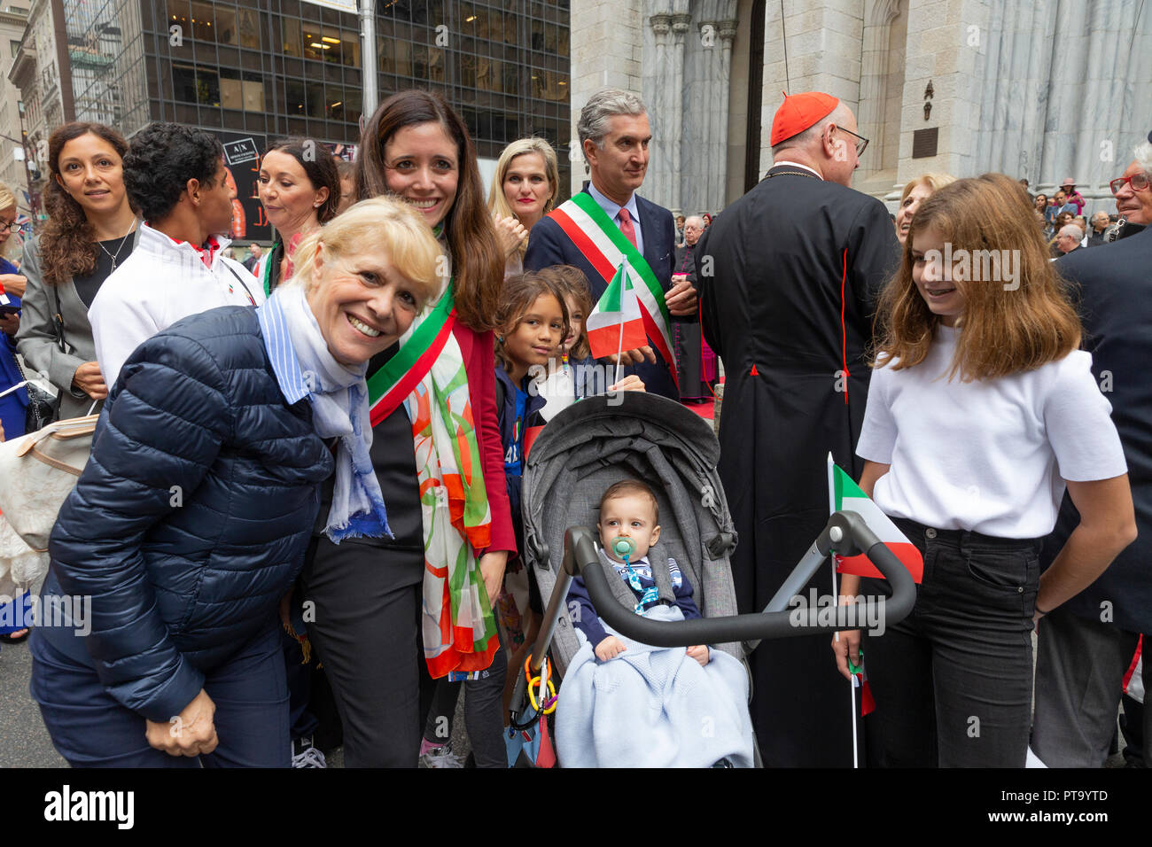 New York, USA - October 8, 2018: Consul General of Italy Francesco ...