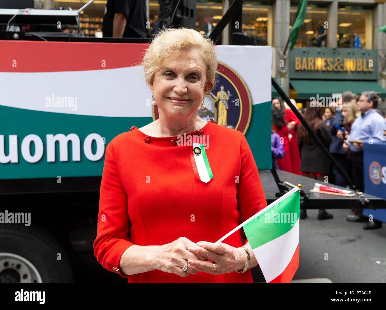 New York, USA - October 8, 2018: Congresswoman Carolyn Maloney attends ...