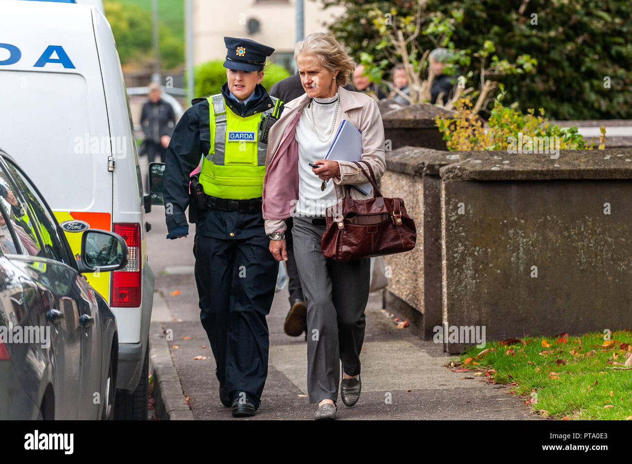 Macroom, West Cork, Ireland. 8th Oct, 2018. Assistant State Pathologist ...