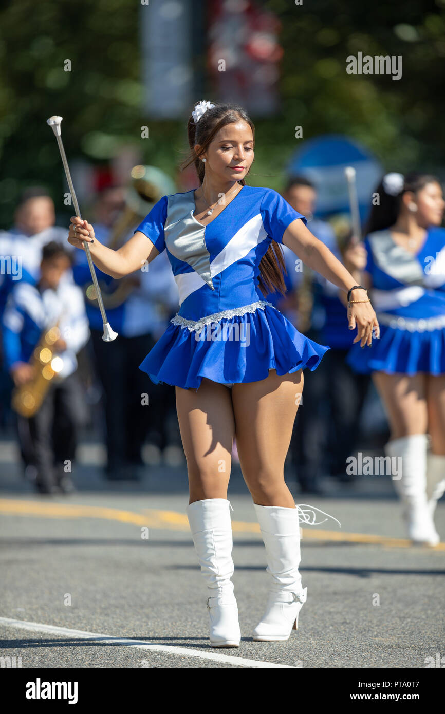 Washington, D.C., USA - September 29, 2018: The Fiesta DC Parade ...