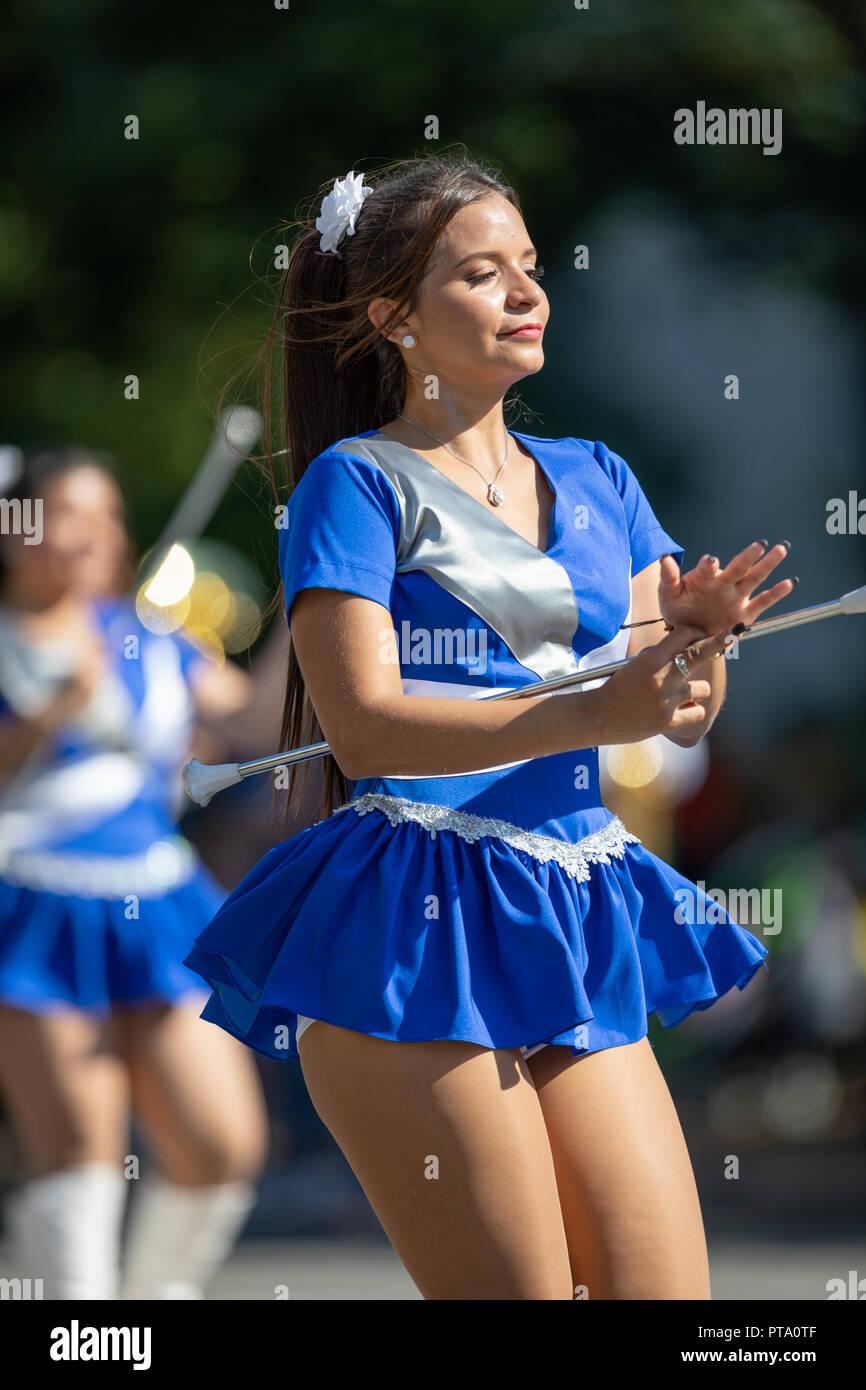 Washington, D.C., USA - September 29, 2018: The Fiesta DC Parade ...