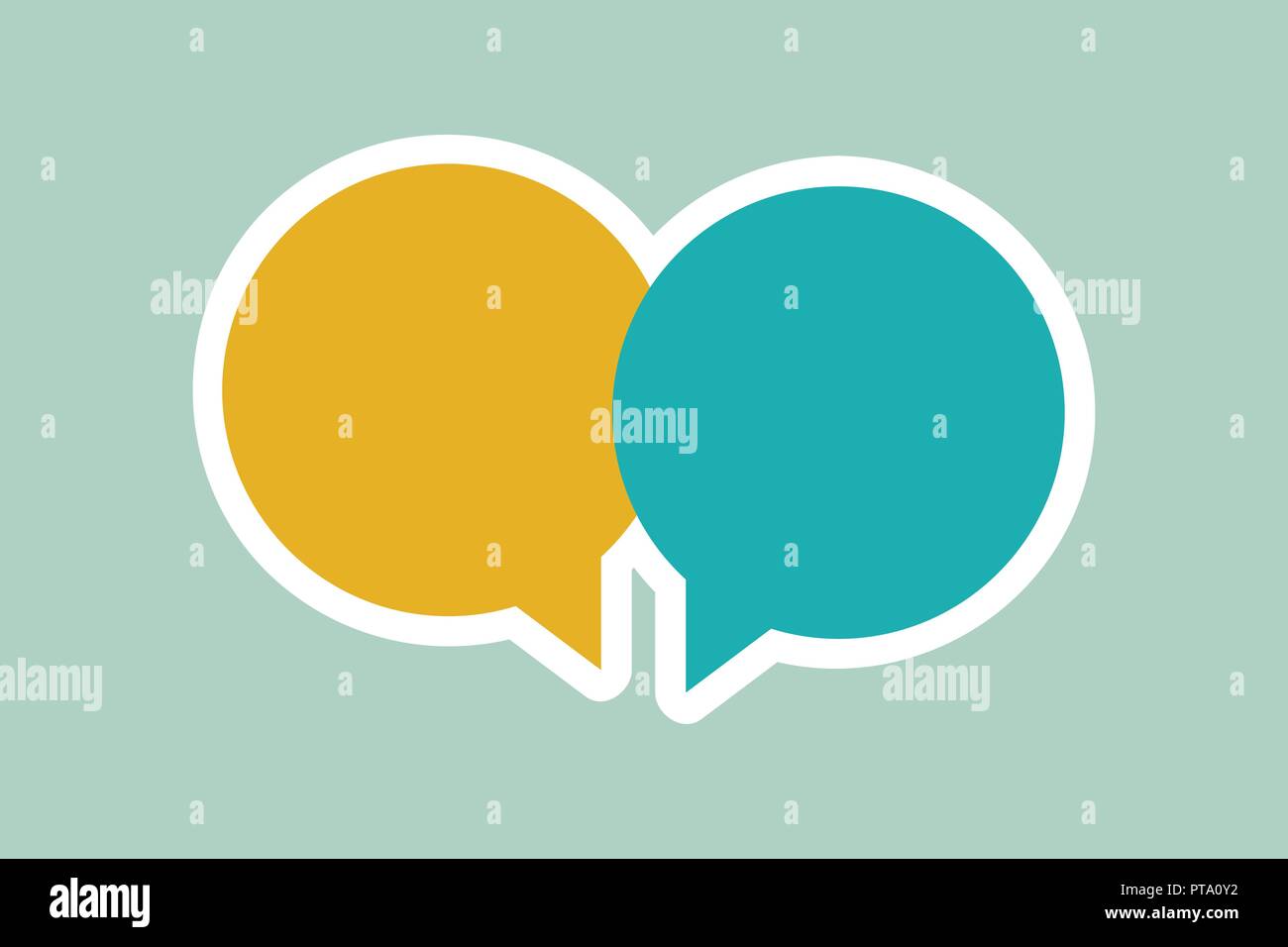 Flat design business Vector Illustration Empty template esp isolated ...