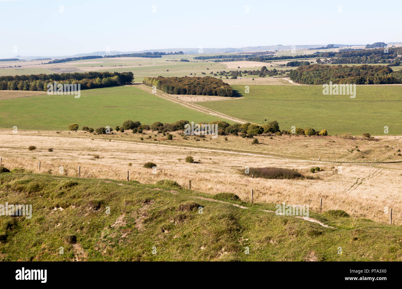 Sidbury hill salisbury plain hi-res stock photography and images - Alamy