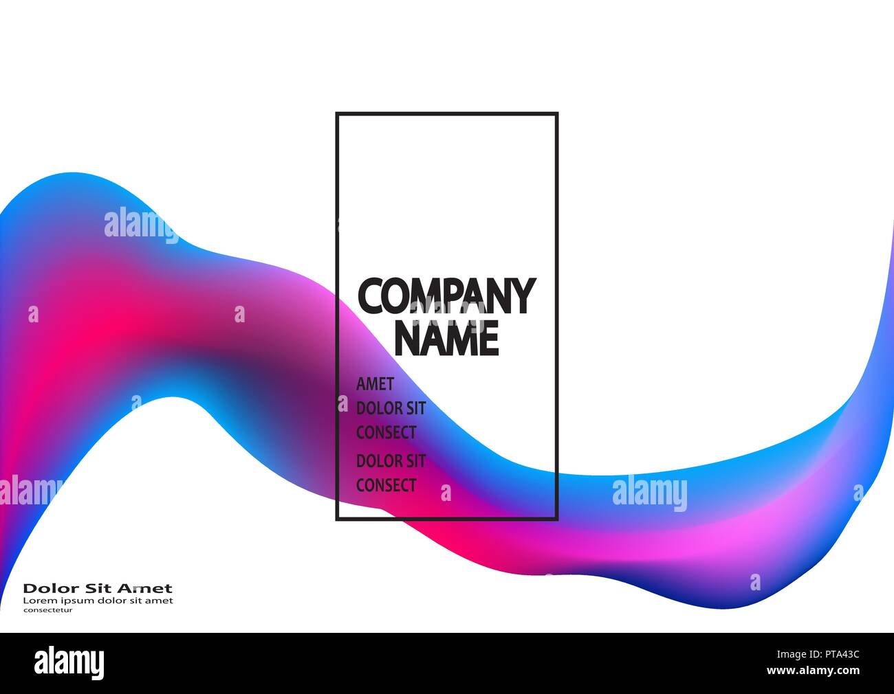 Fluid shapes isolated on white background. Wavy liquid elements. Bright ...