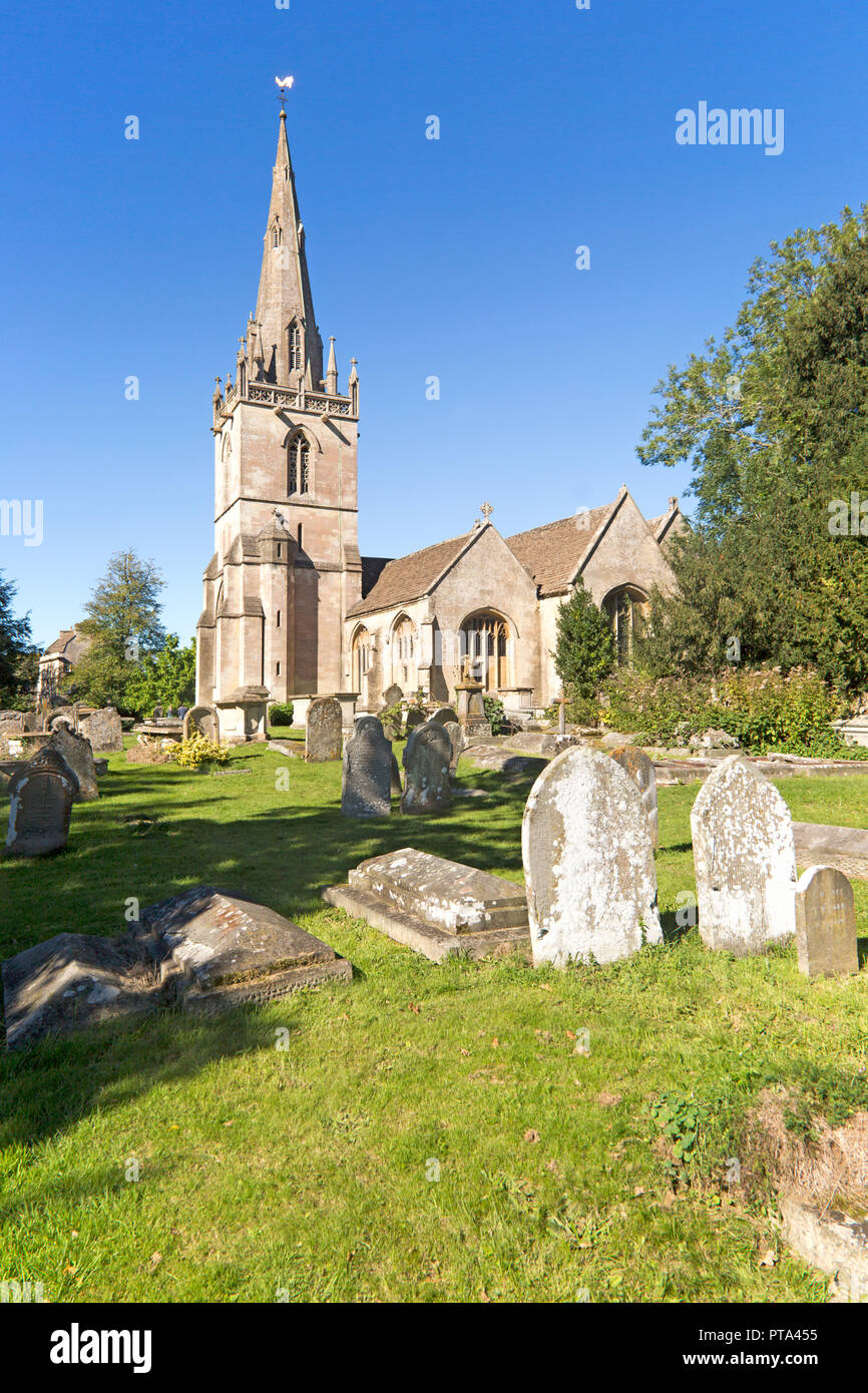 St bartholomews church corsham wiltshire hi-res stock photography and ...