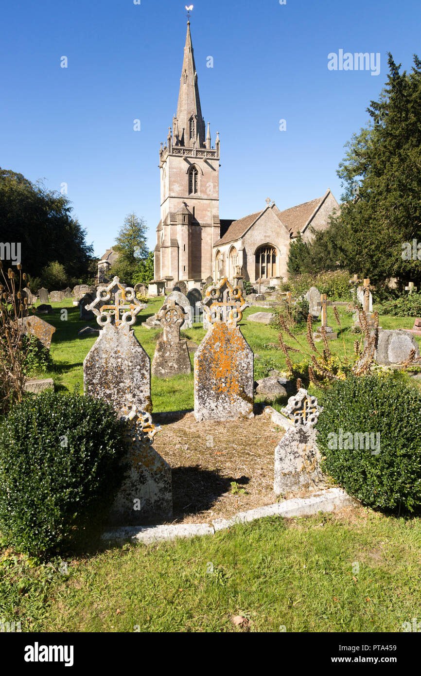 St bartholomews church corsham wiltshire hi-res stock photography and ...