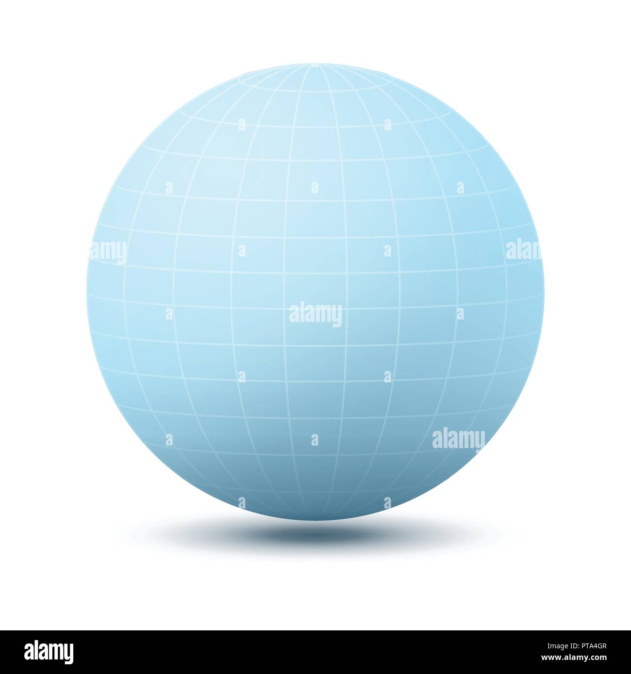 Round Shape Icon. Vector Illustration of Planet isolated on white ...