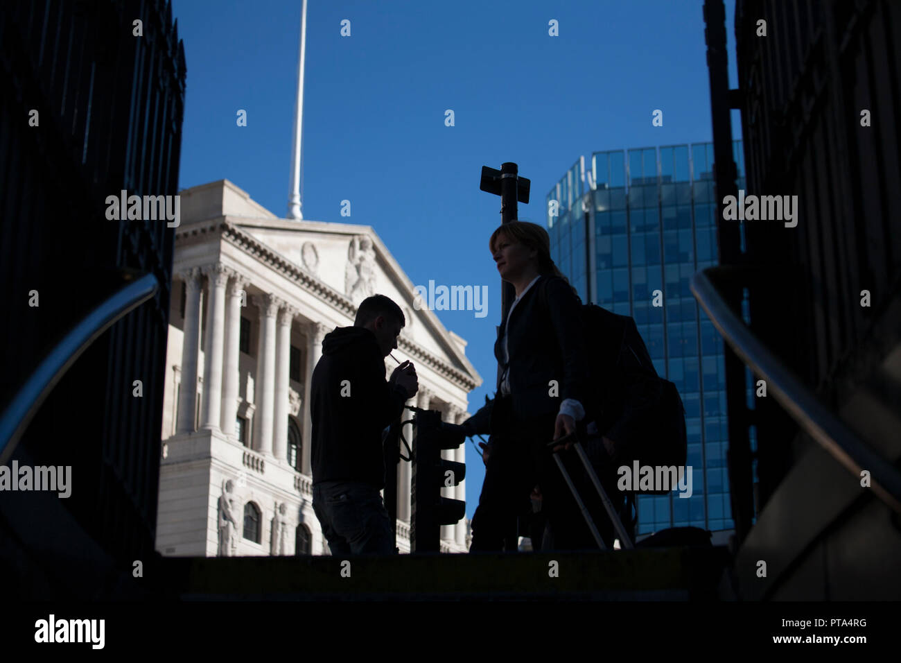 Bank of England, Threadneedle Street, London Stock Photo - Alamy
