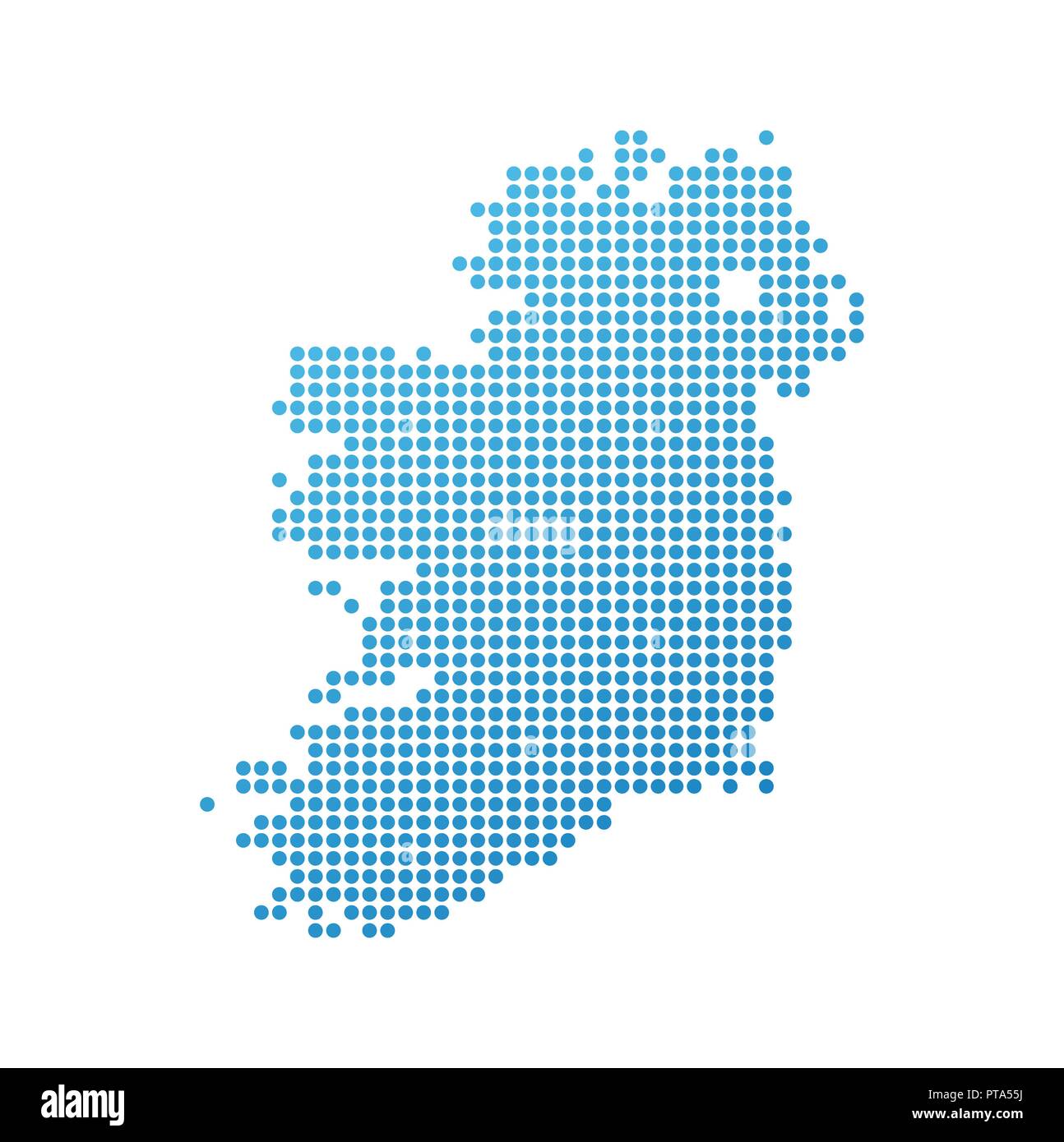 Dublin county map hi-res stock photography and images - Alamy