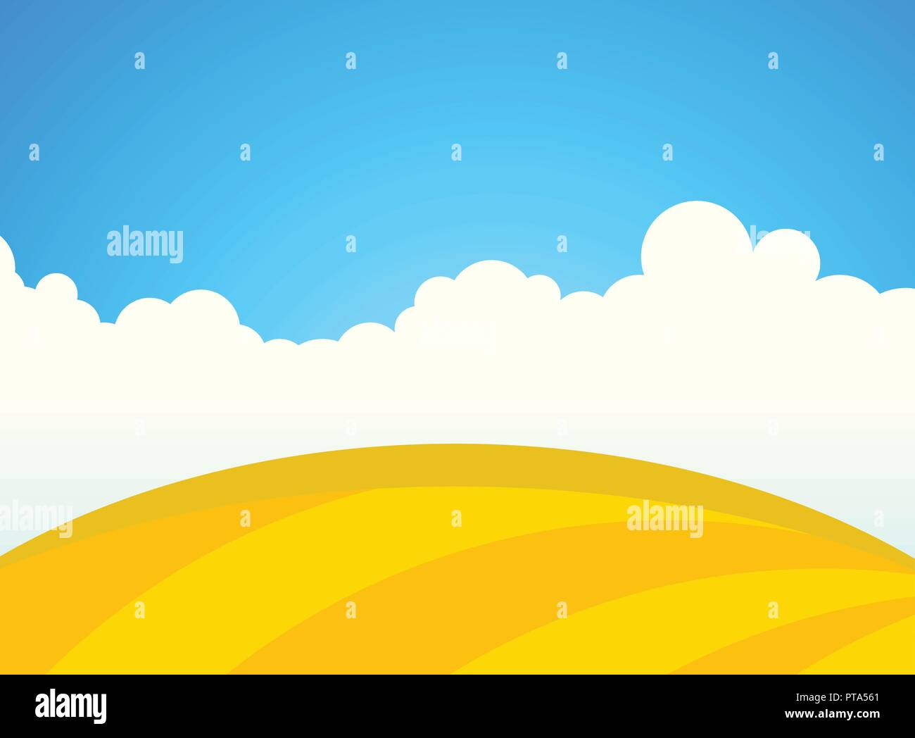 Summer day rural sunny Stock Vector Images - Alamy