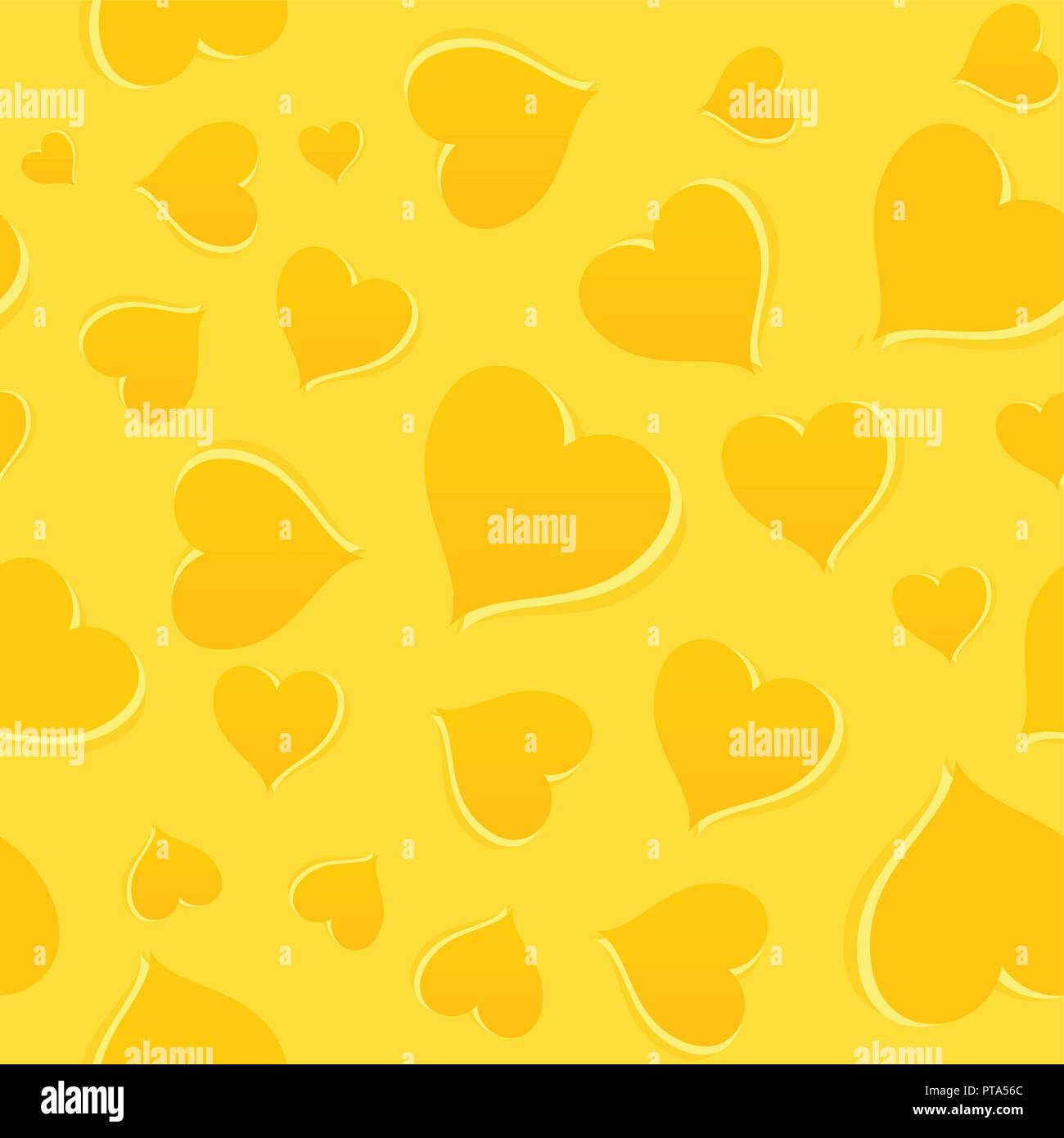 Seamless hearts texture Stock Vector Images - Alamy