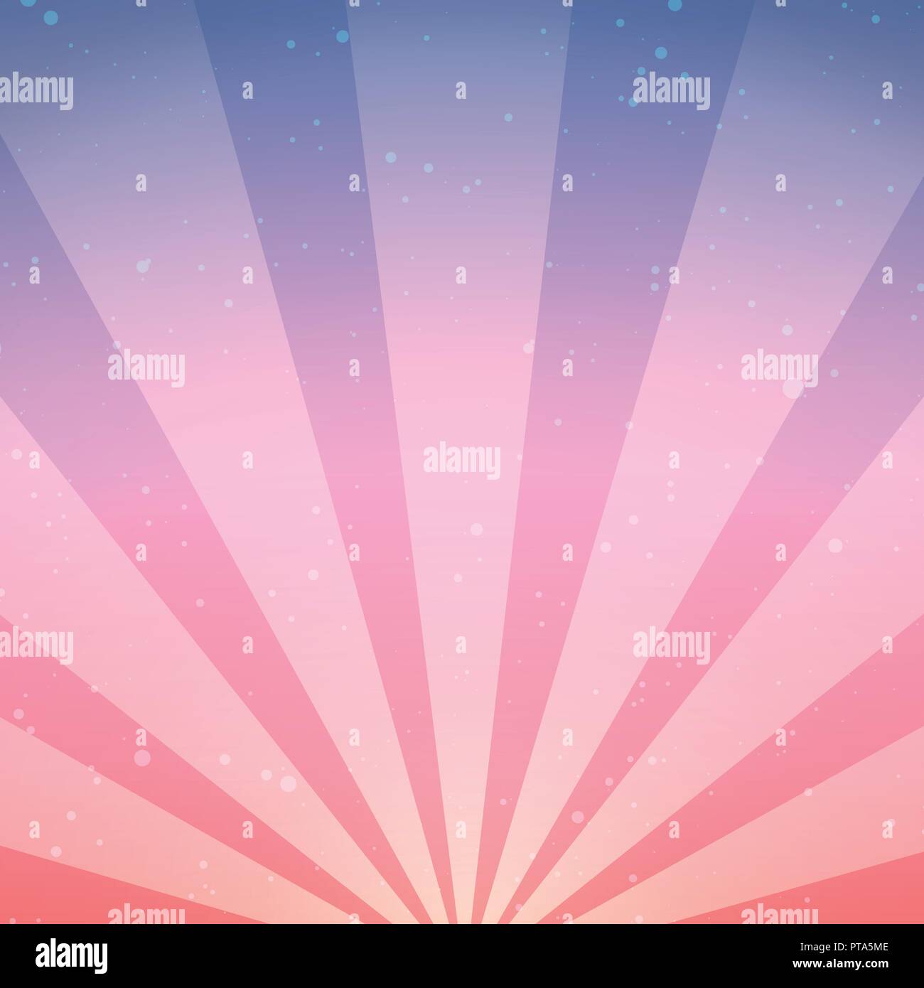 Abstract Vintage Sunrise Background with Rays in shape of Stripes Stock ...