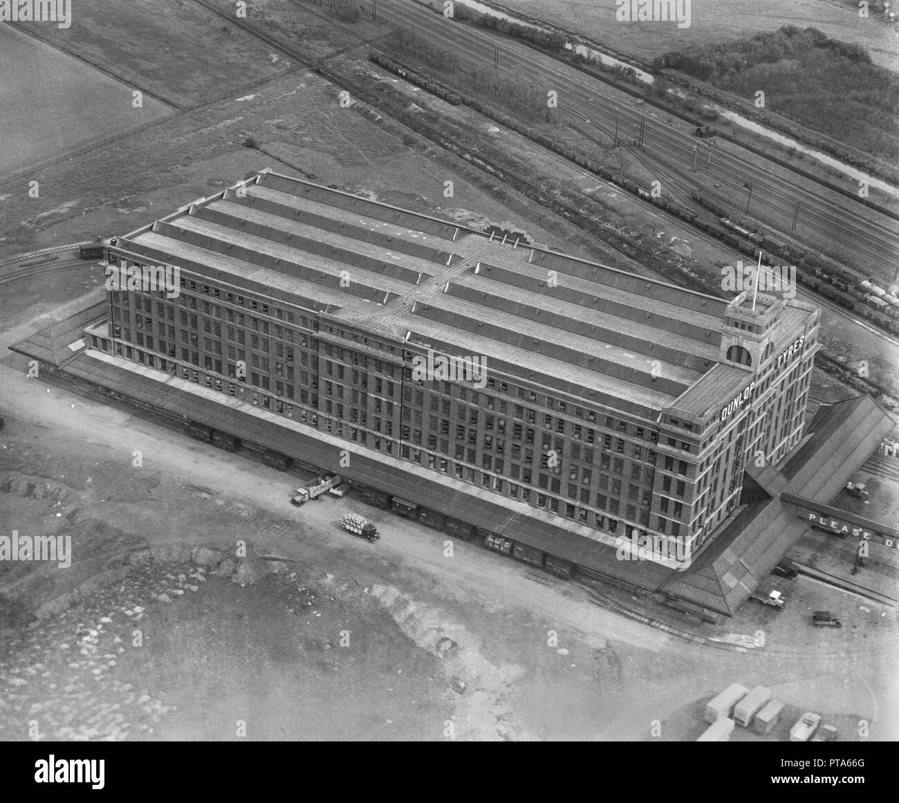 Fort Dunlop, Bromford, Birmingham, West Midlands, 1929. Creator ...