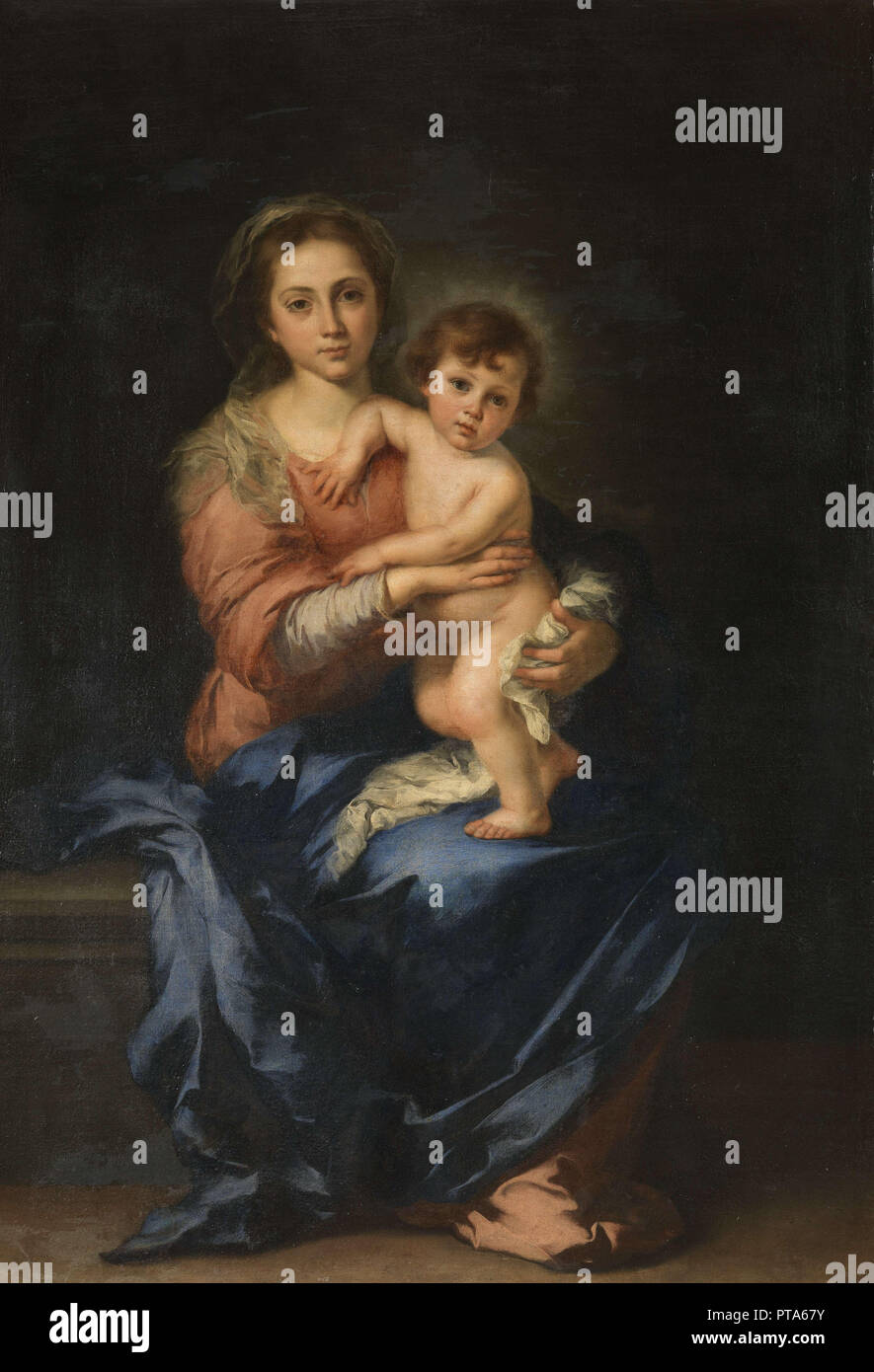 The Virgin and Child, 1650. Creator: Murillo, Bartolomé Estebàn (1617 ...