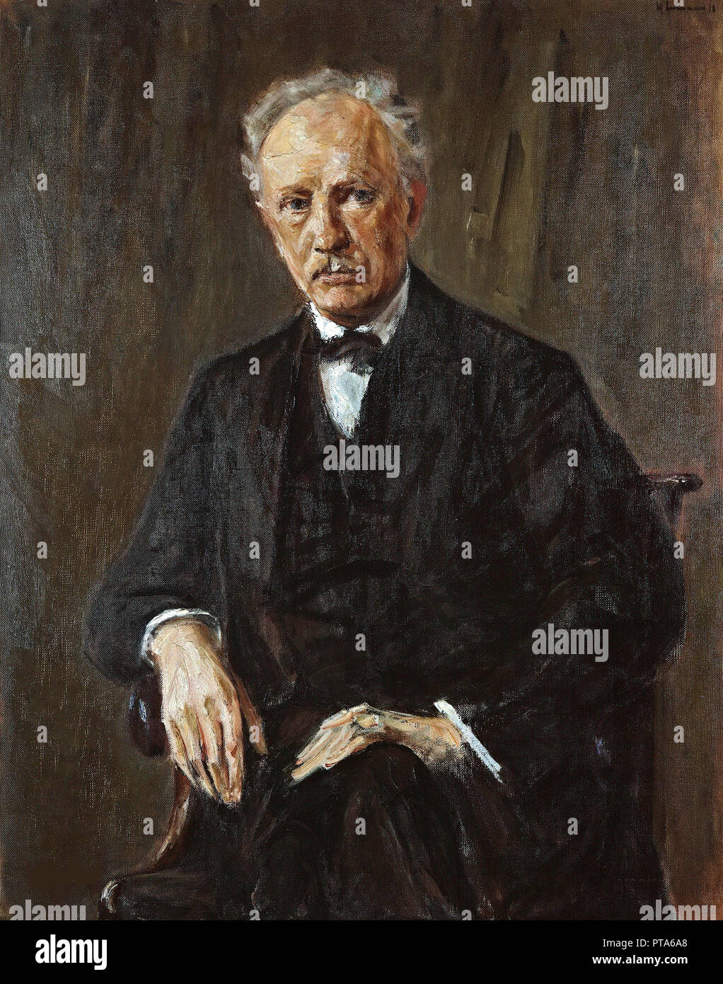 Portrait of the composer Richard Georg Strauss (1864-1949), 1918 ...