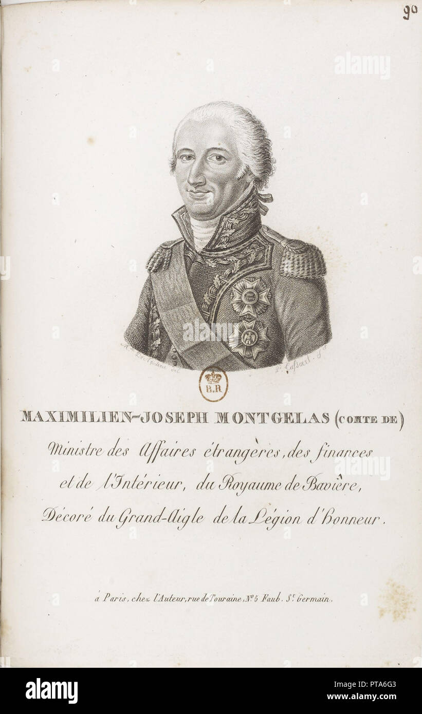 Portrait of Maximilian Joseph Count von Montgelas (1759-1838), 1810 ...