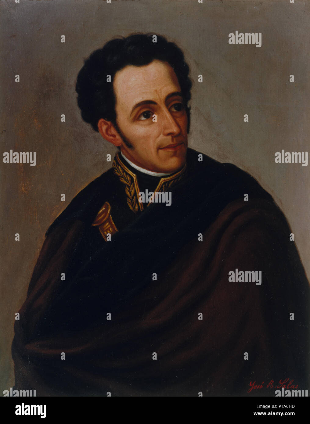 With portrait of simon bolivar hi-res stock photography and images - Alamy