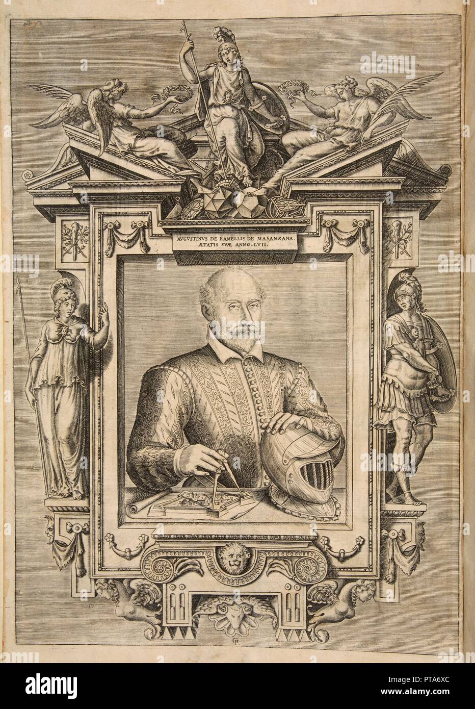 Frontispiece, from Le Diverse Et Artificiose Machine Del Capitano ...