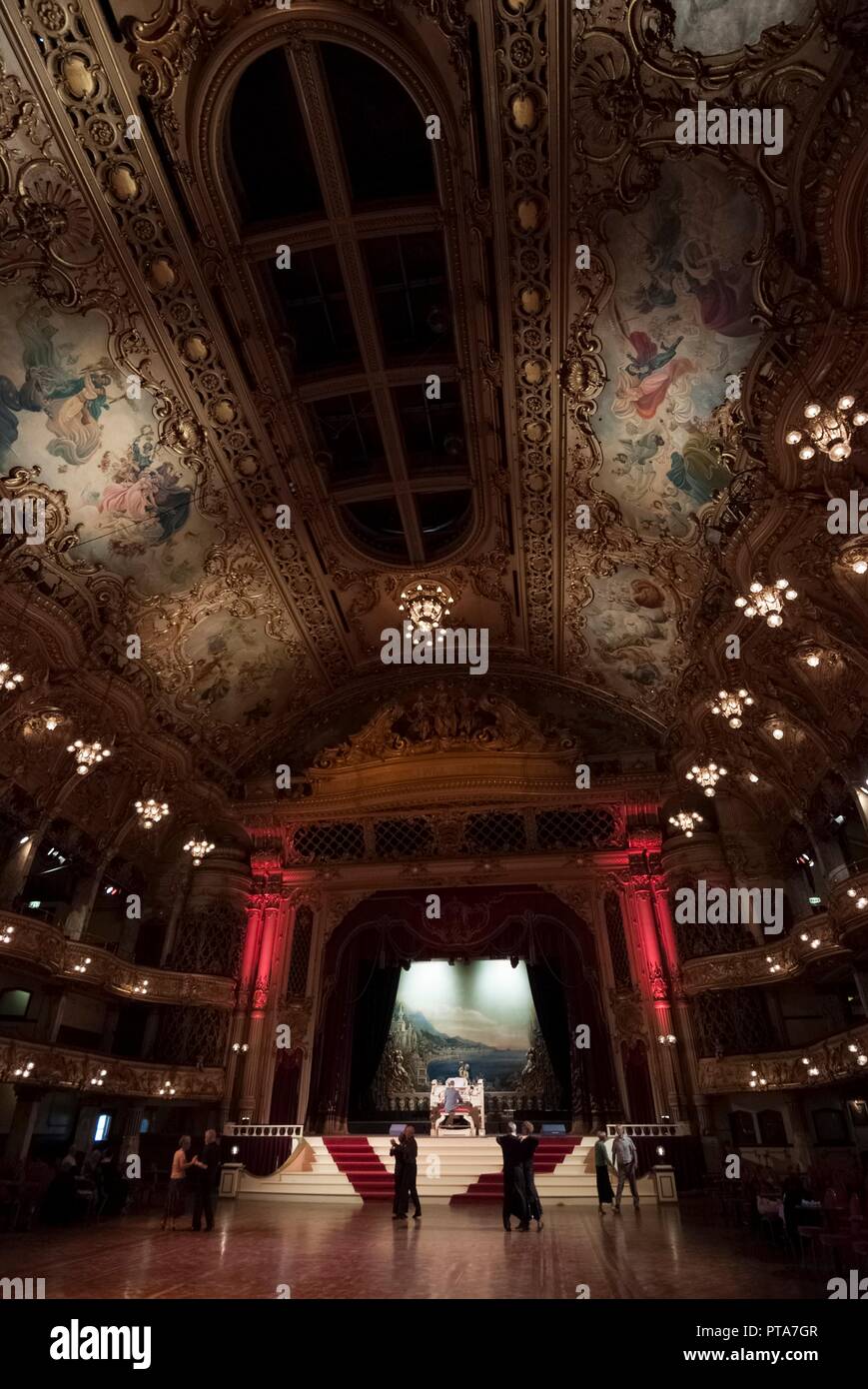 Inside blackpool tower hi-res stock photography and images - Alamy