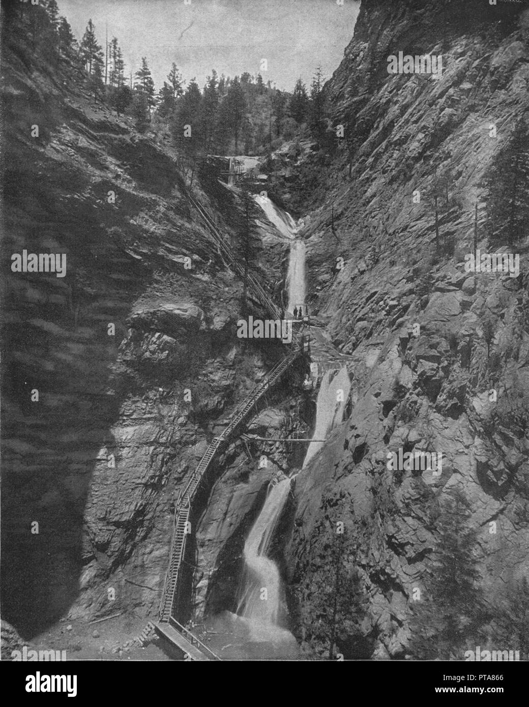 The broadmoor seven falls hi-res stock photography and images - Alamy