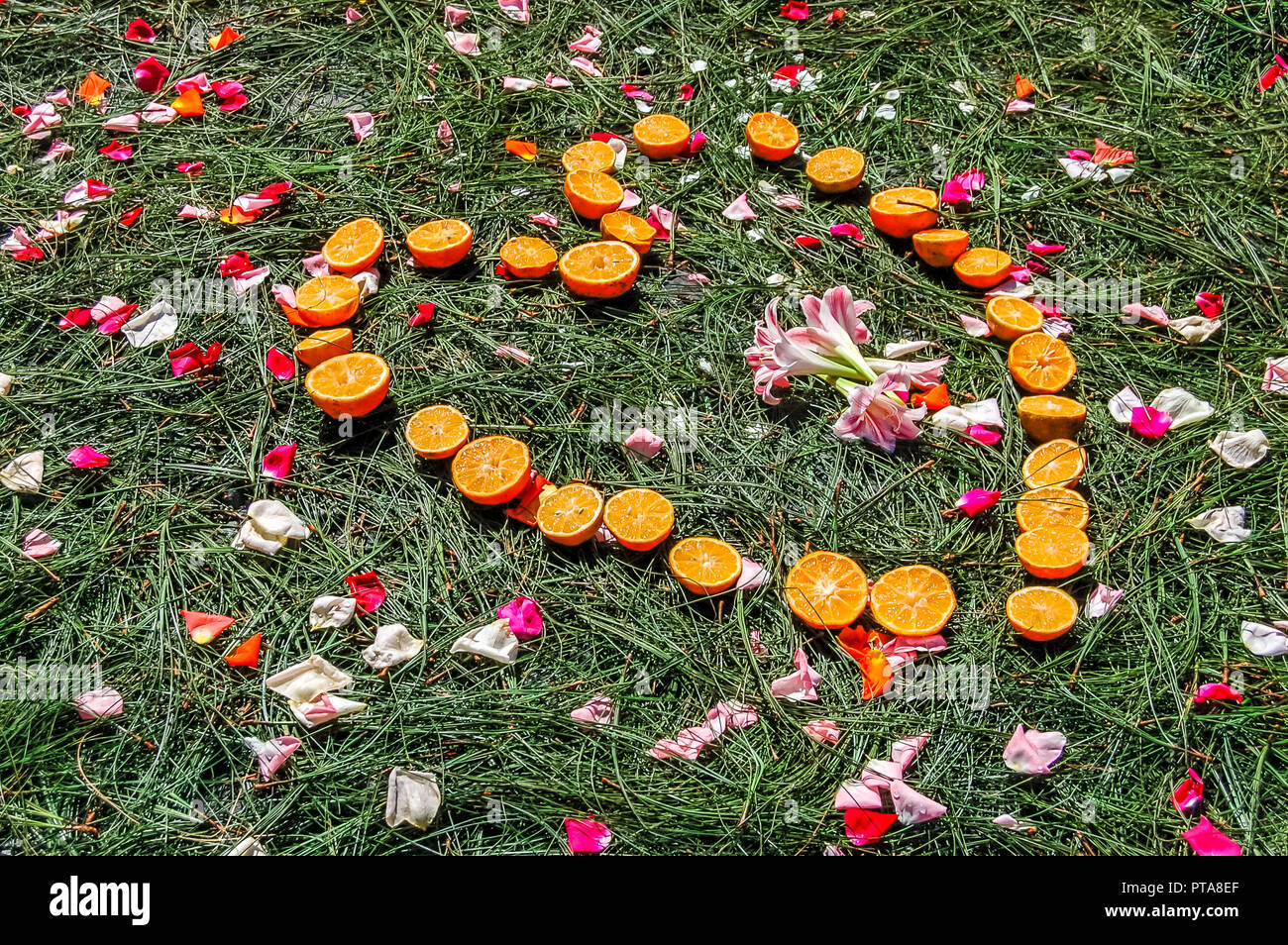 Half heart petals hi-res stock photography and images - Alamy