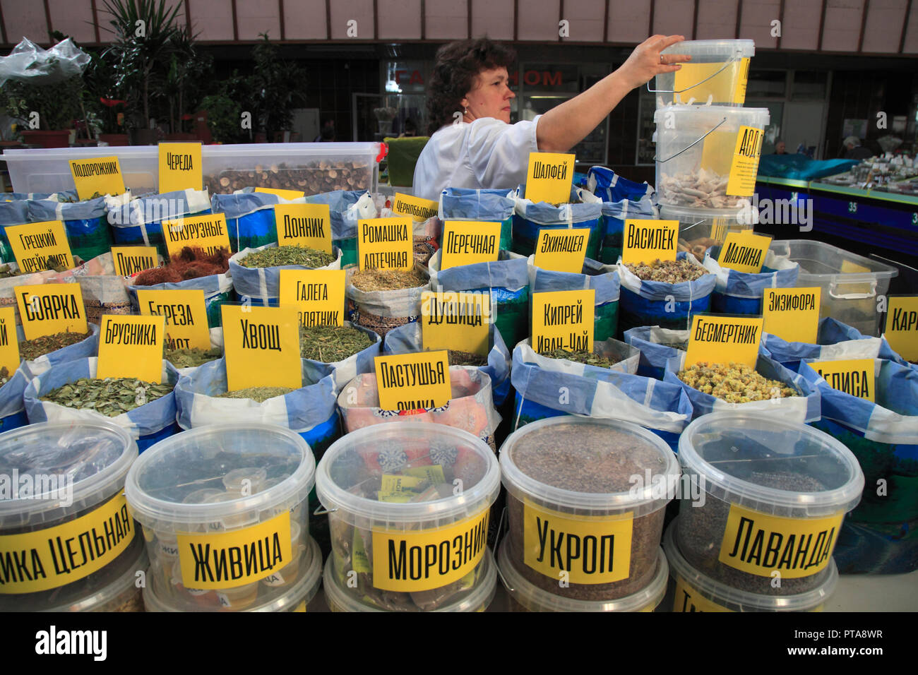 Kazakhstan; Almaty, Green Market, food, people Stock Photo - Alamy