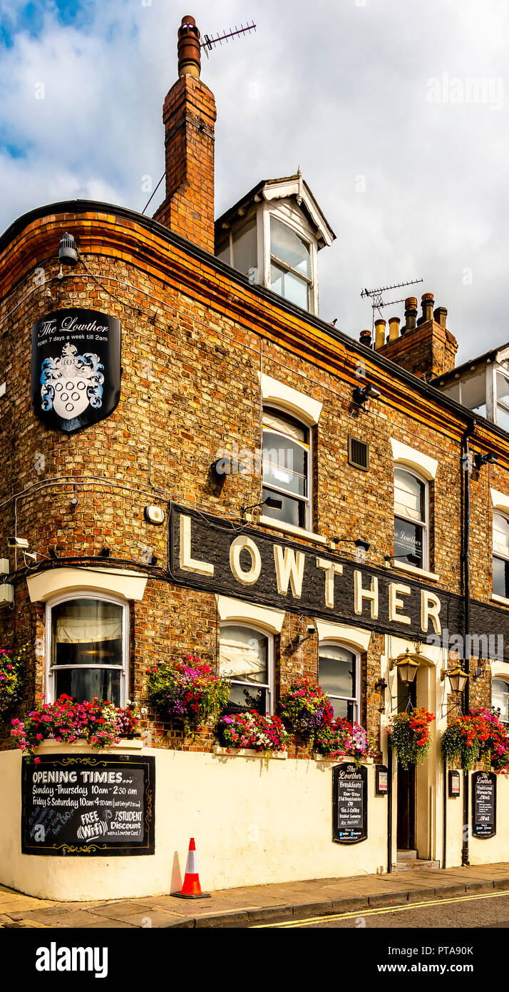 Lowther pub york riverside pub hi-res stock photography and images - Alamy