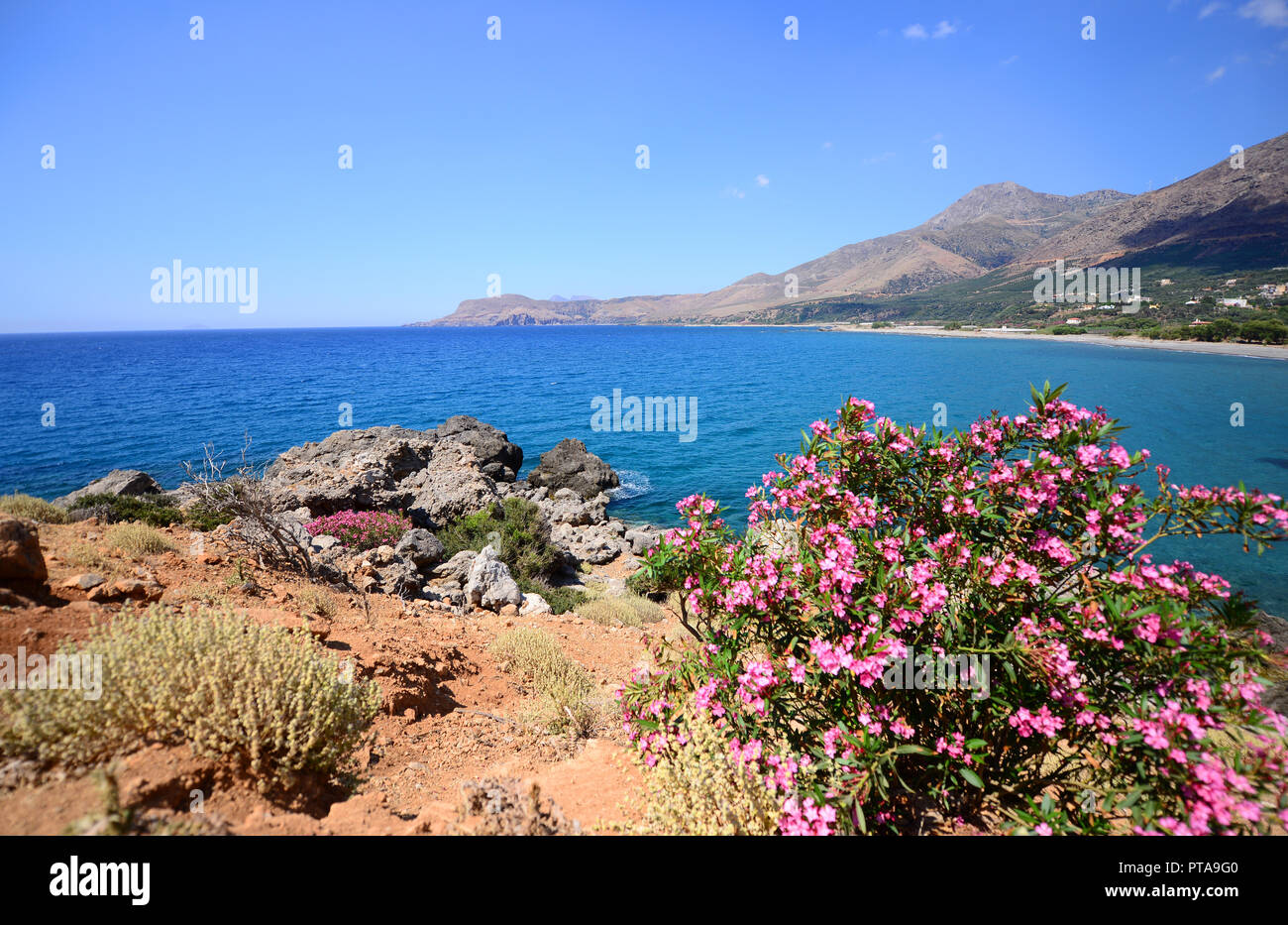 Typical landscape of mediterranean countries Stock Photo - Alamy