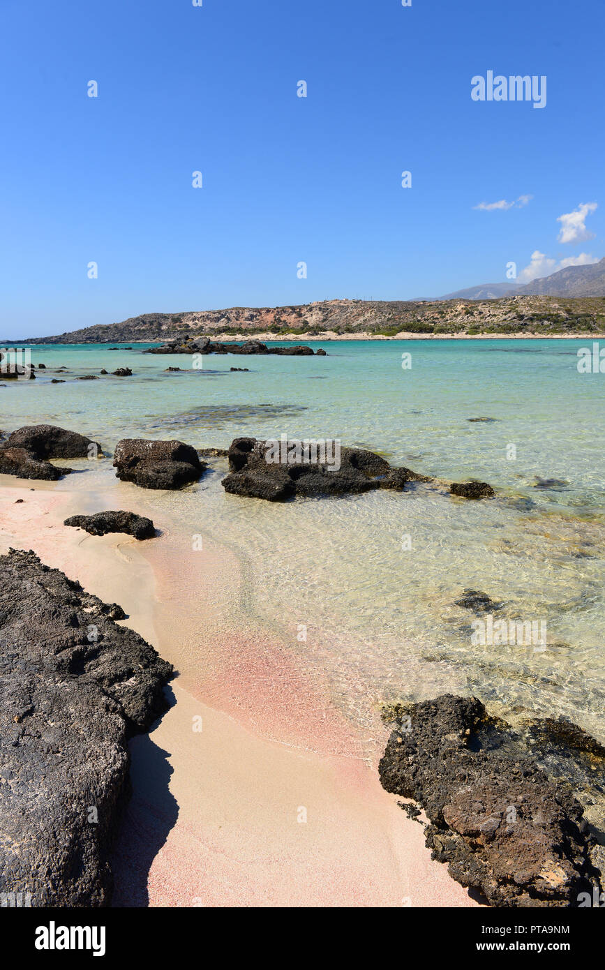 Elafonisi beach, Crete, Greece Stock Photo - Alamy