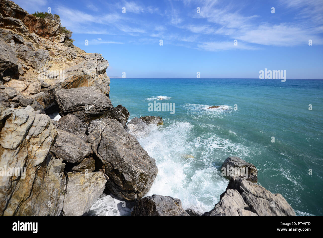 Typical landscape of mediterranean countries Stock Photo - Alamy