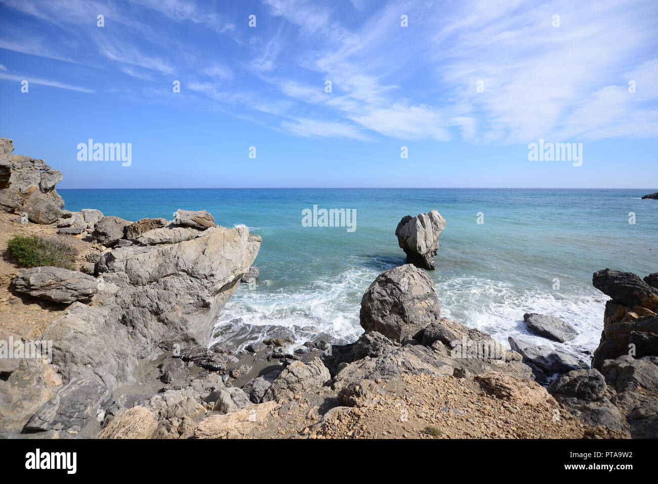 Typical landscape of mediterranean countries Stock Photo - Alamy