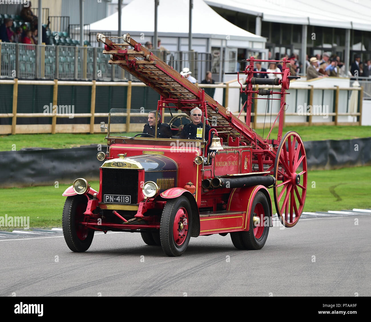 Dennis Fire Engine, British Transport Parade, Goodwood Revival 2018 ...
