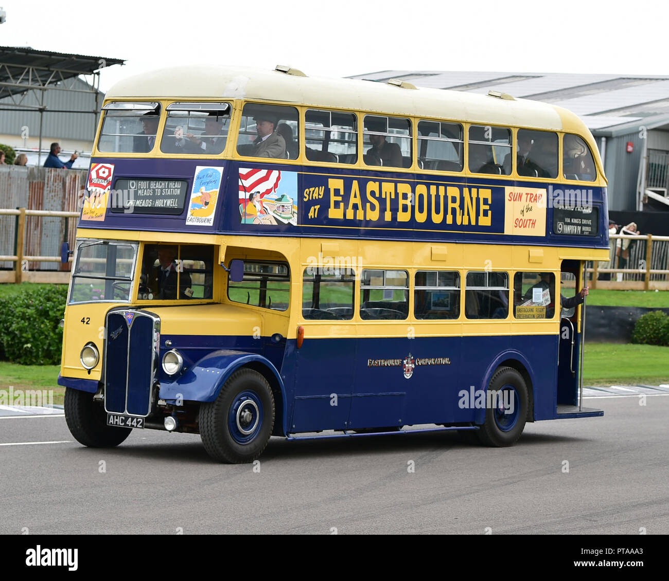 AEC Regent Double Decker bus, British Transport Parade, Goodwood ...