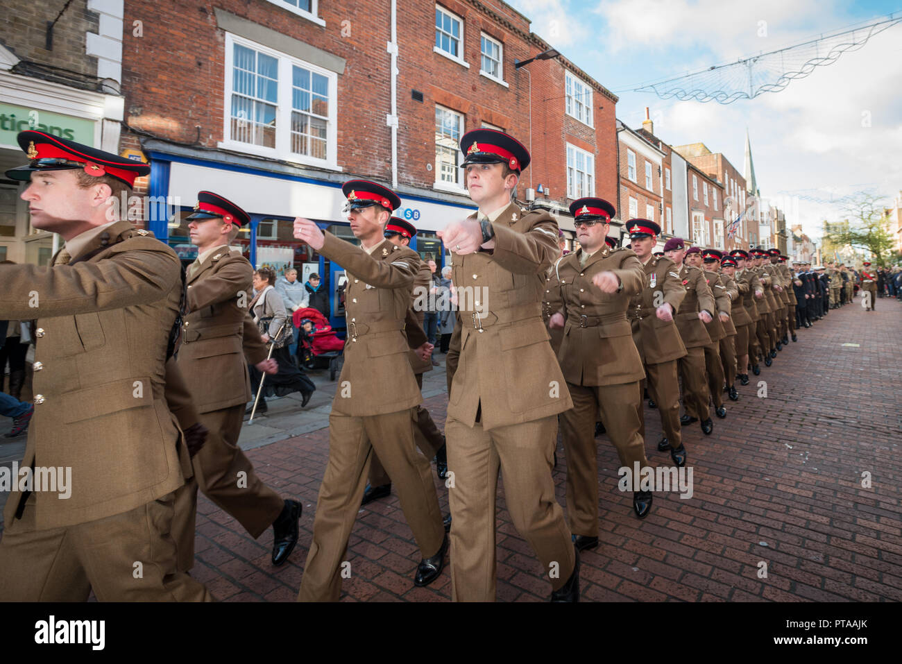 Royal regiment of artillery in the first world war hi-res stock ...