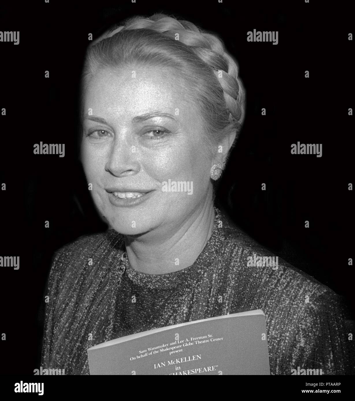 Princess Grace at Ian McKellen's one man theatrical performance of ...