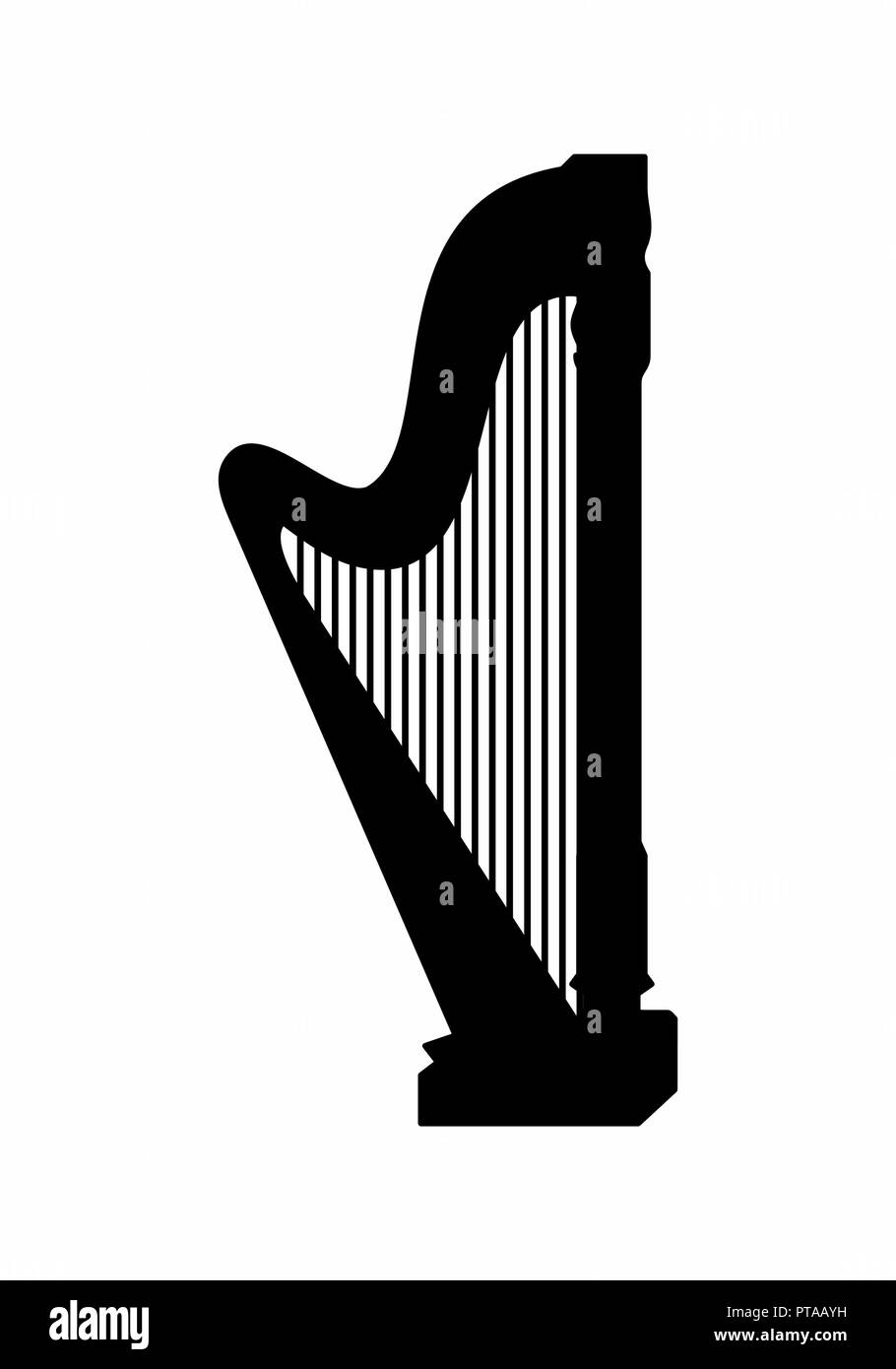 Harp band Cut Out Stock Images & Pictures - Alamy