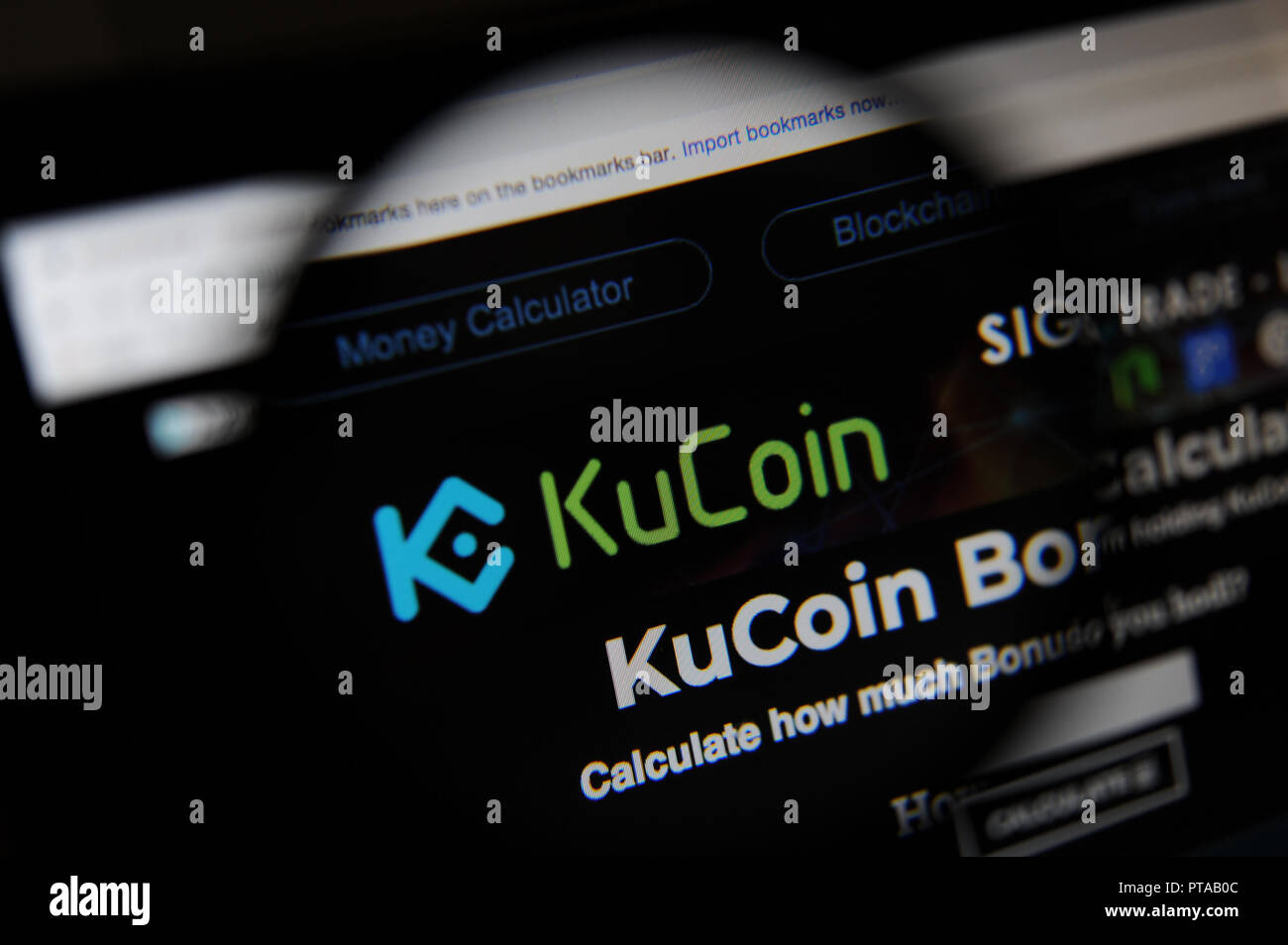 Kucoin logo hi-res stock photography and images - Alamy