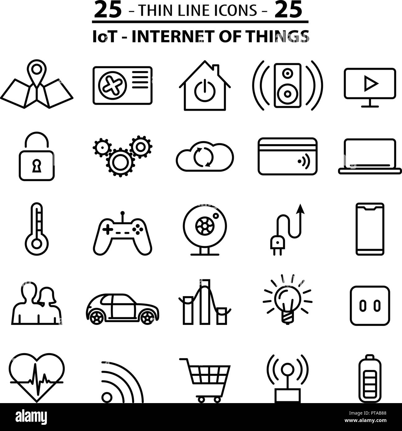 Iot connectivity Black and White Stock Photos & Images - Alamy