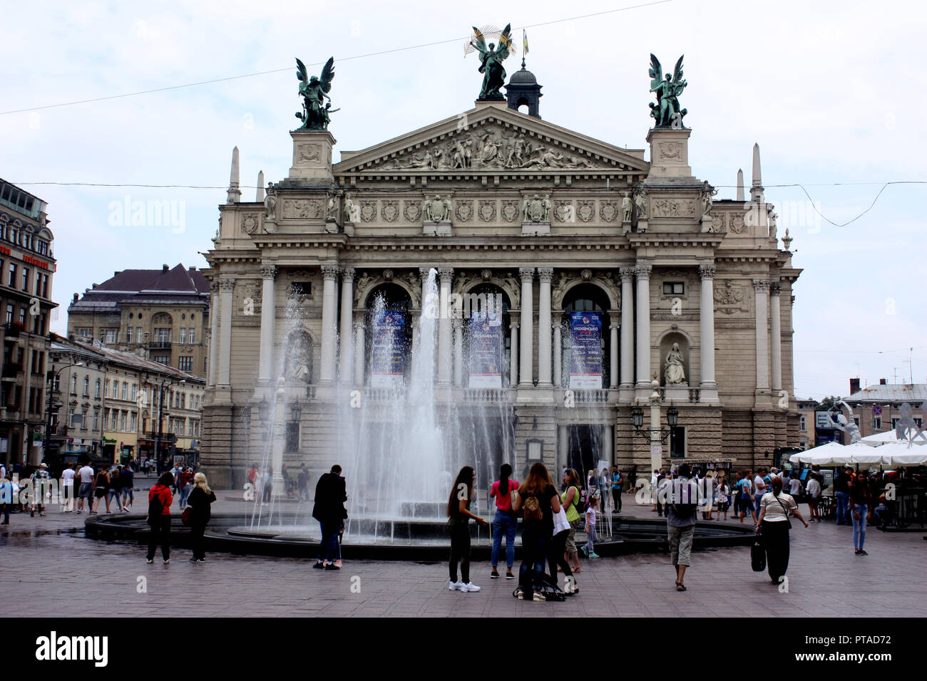 The Opera House in Lviv, Ukraine Stock Photo - Alamy