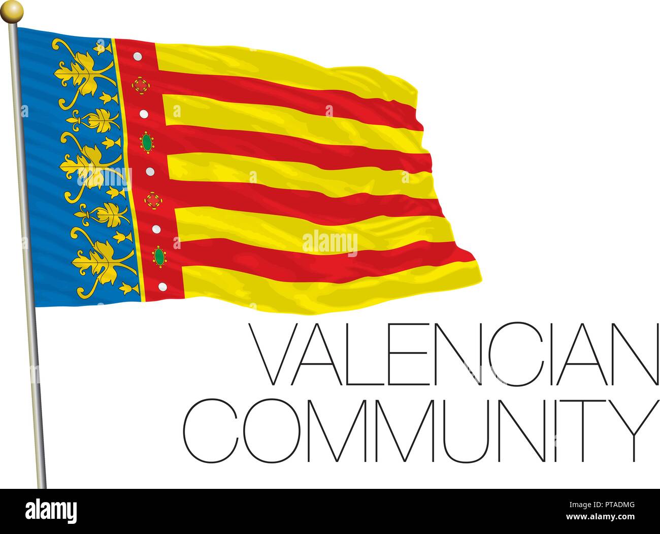 Comunidad valenciana Stock Vector Images - Alamy