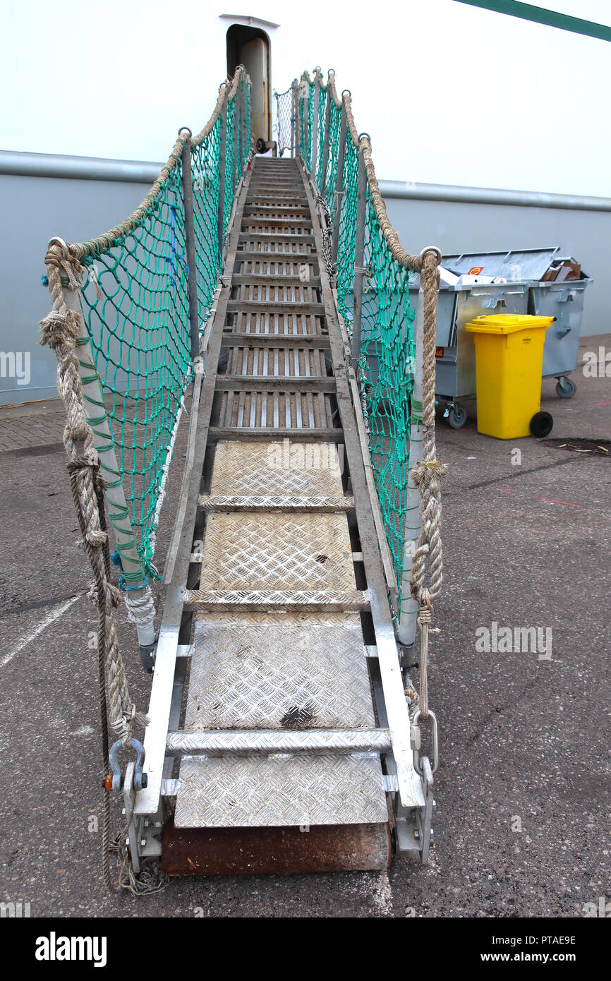 Cruise ship gangway entrance hi-res stock photography and images - Alamy