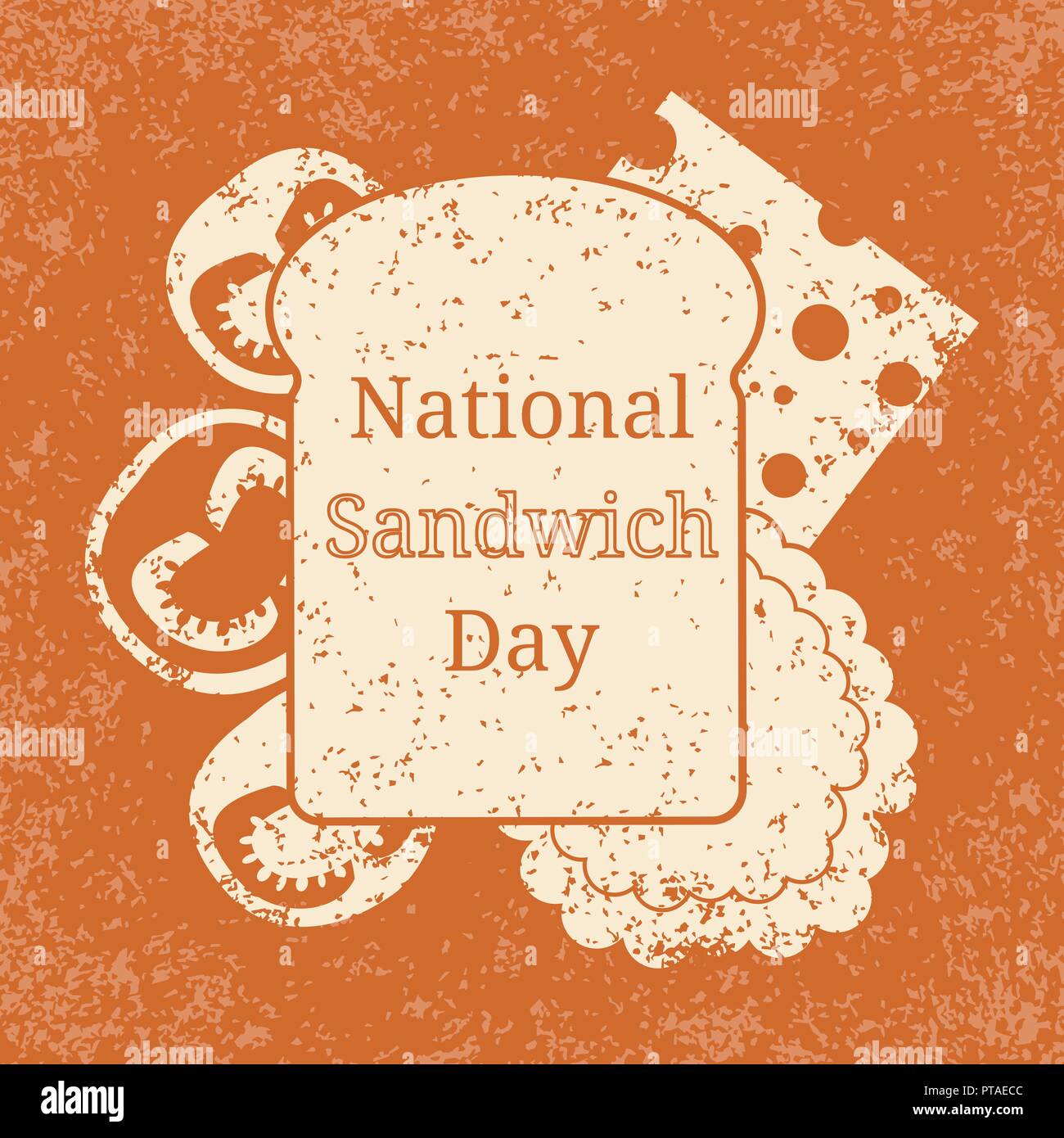 National Sandwich Day. 3 November. The concept of food holiday in the ...