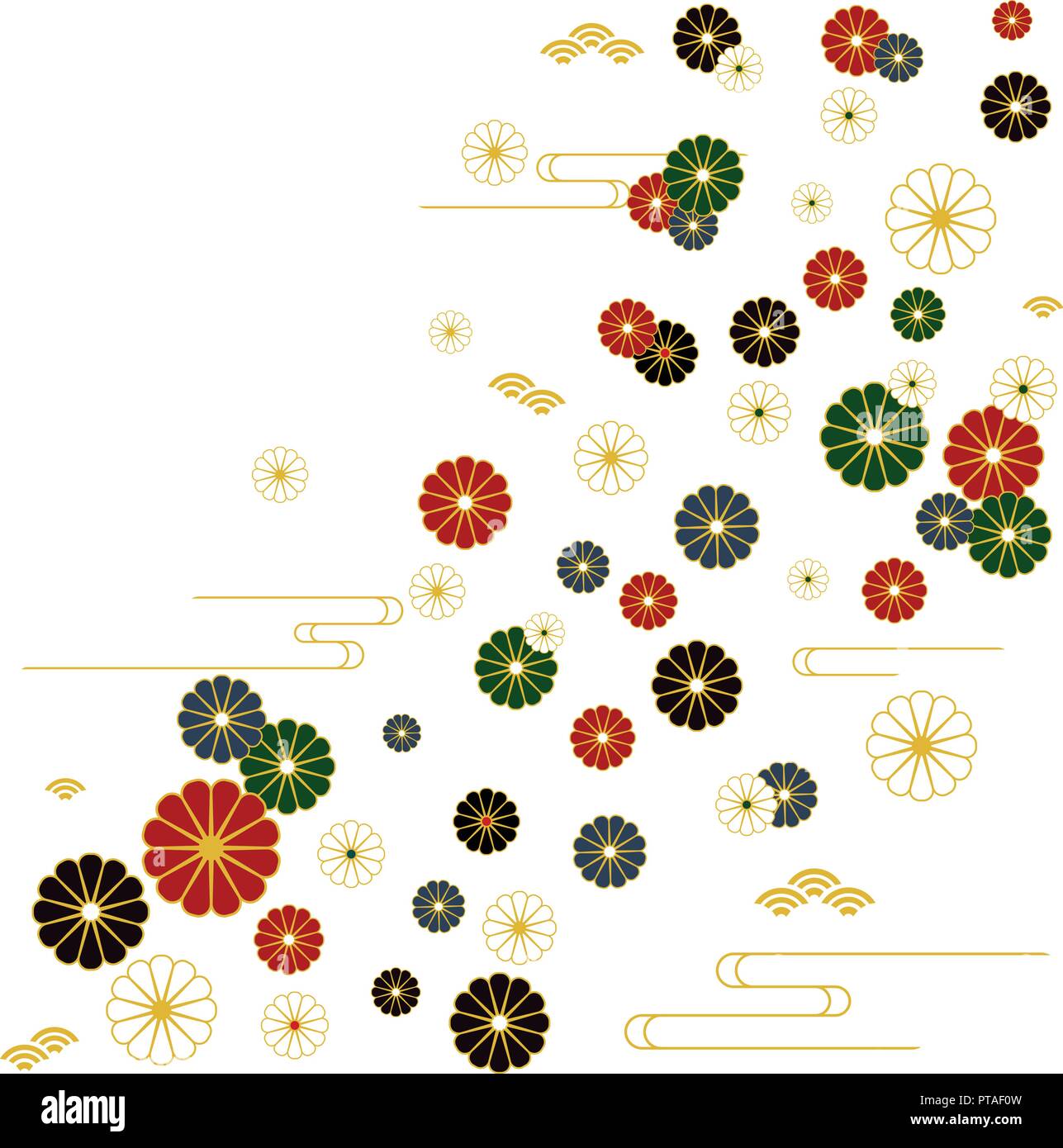 Pattern background in Japanese style design for wallpaper decoration ...