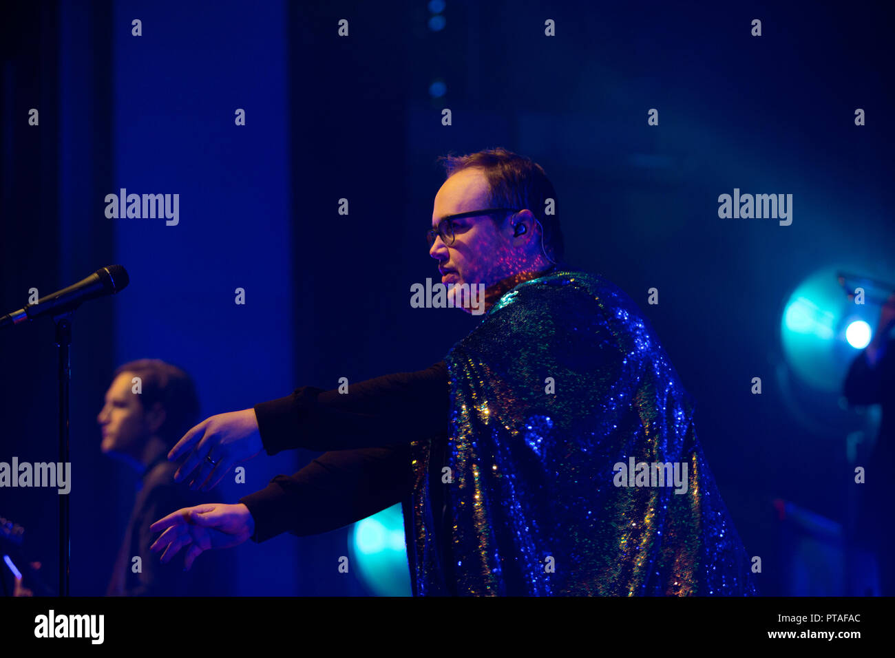 St. Paul and The Broken Bones: lead singer, Paul Janeway Stock Photo ...